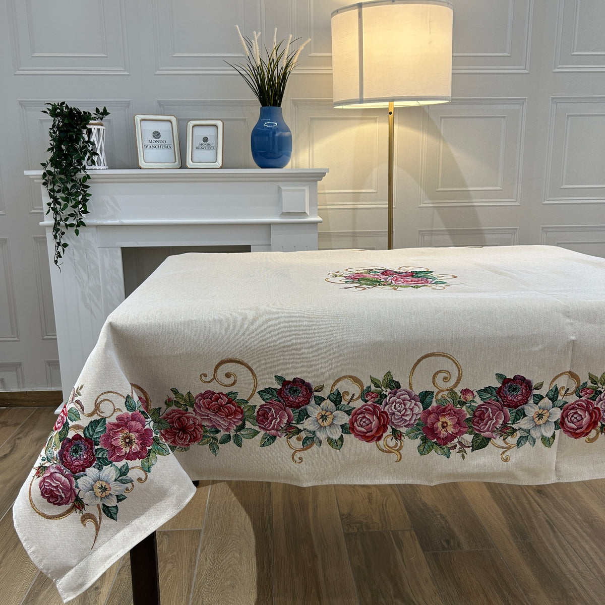 Copritavolo x6 ROSE AUSTIN By Karì – mondobiancheria